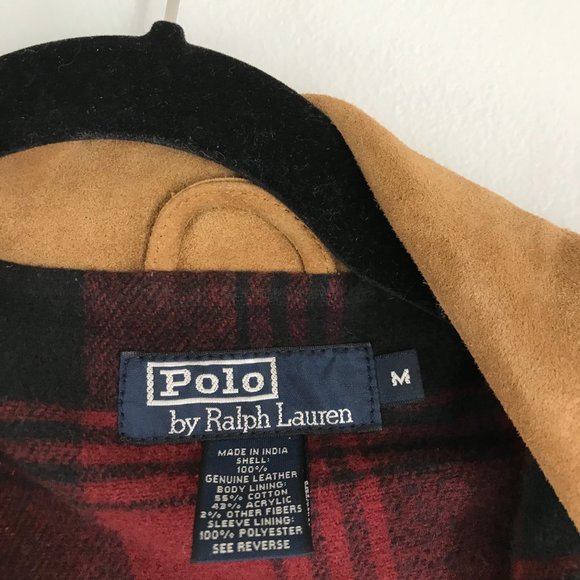 Polo Ralph Lauren | Jackets & Coats | Vintage Ralph Lauren Polo Jacket Suede Leather Rrl Style ...